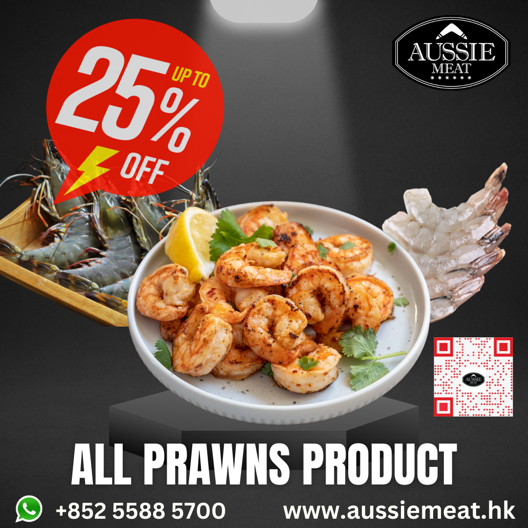 All Prawns Products up to 25% Off! | News & Promotions | Aussie Meat