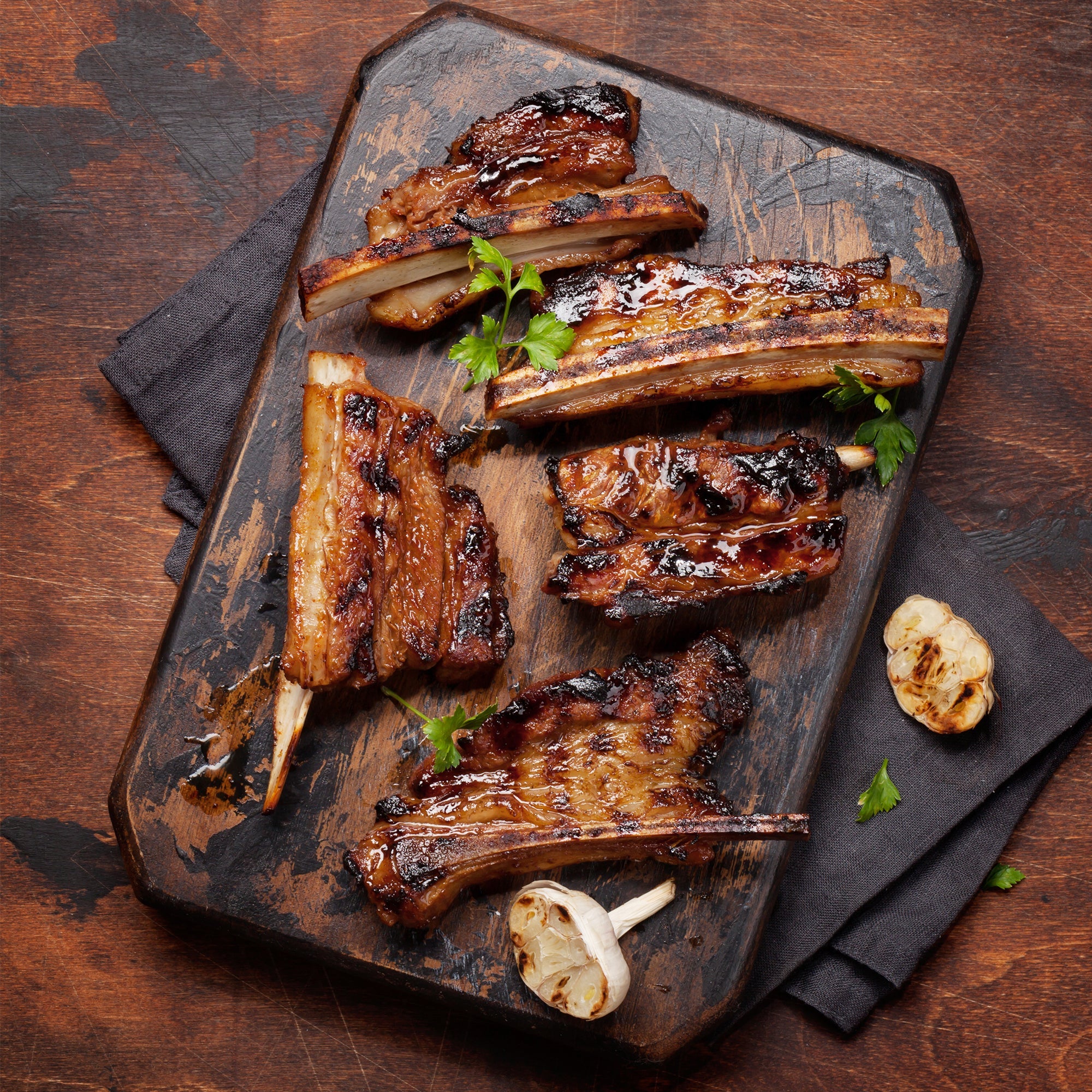 BBQ Beef Rib Fingers with Honey Glaze | Aussie Meat