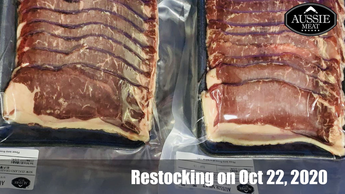 Restocking on Oct 22, 2020 | Aussie Meat | Blogs | Aussie Meat