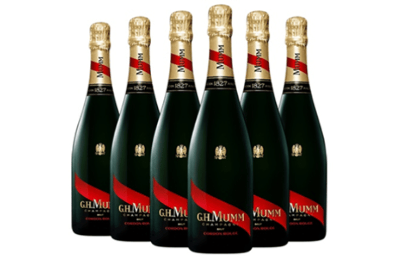葡萄酒愛好者|瑪姆 Mumm Cordon Rouge NV 香檳(6瓶)｜澳洲肉