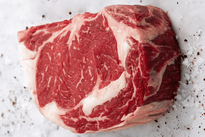 NZ Premium Grass-Fed Ribeye Thick-Cut Steakhouse Steak (Scotch Fillet ...