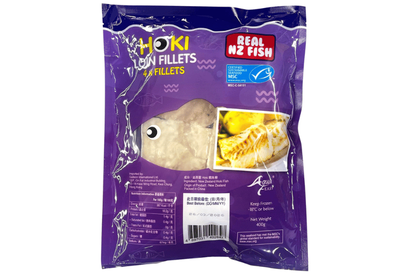 Buy New Zealand Hoki Boneless and Skinless Fillets (4 Pieces/Pack, 400g ...