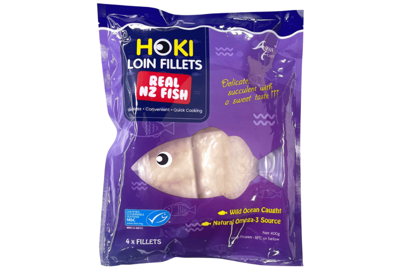 Buy New Zealand Hoki Boneless and Skinless Fillets (4 Pieces/Pack, 400g ...