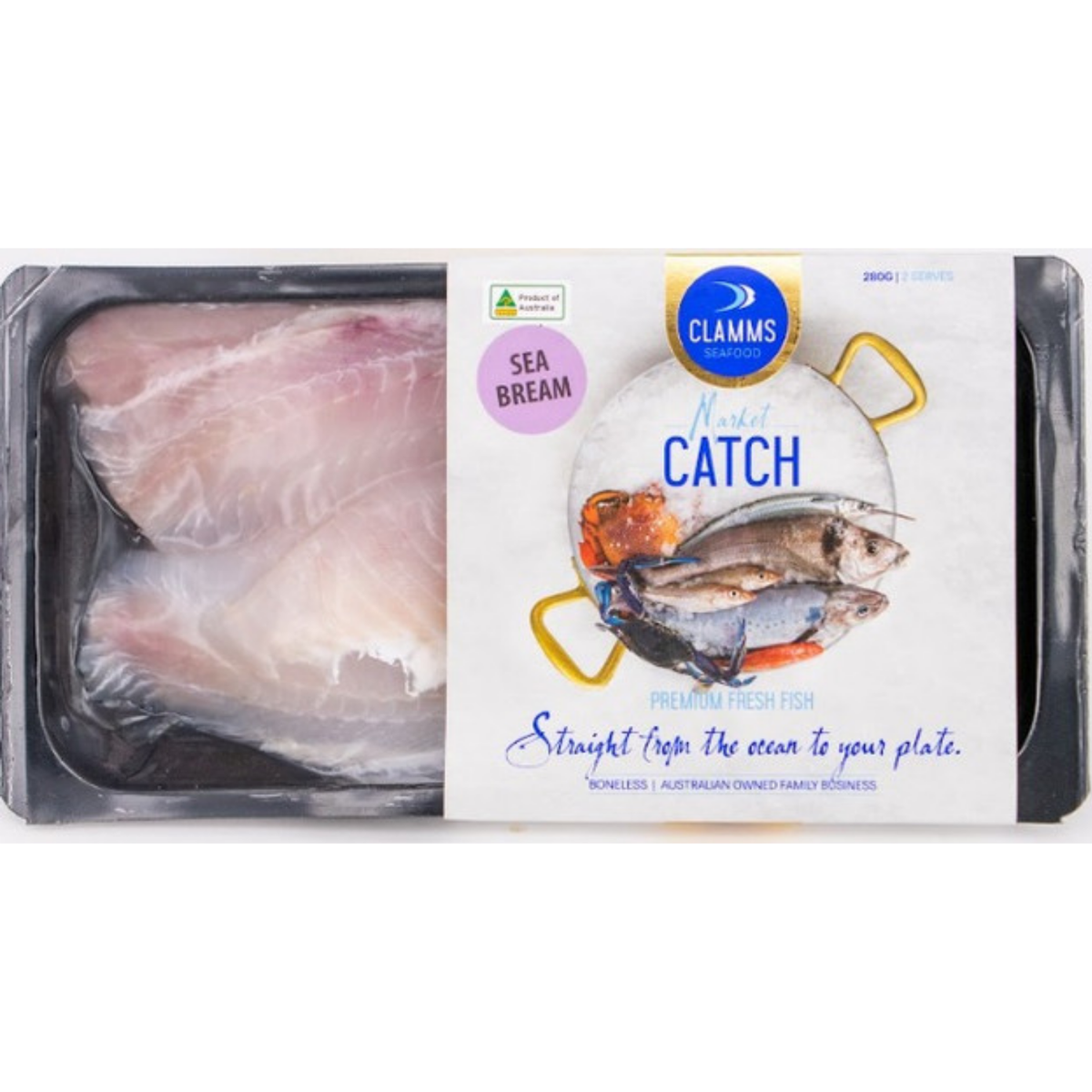 Buy Australian Saddle Tail Snapper Fillet (Skin On) Online | Aussie Meat