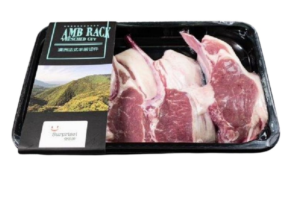 Buy Australian Premium Lamb Rack Cutlets (4 x 100g) | Aussie Meat
