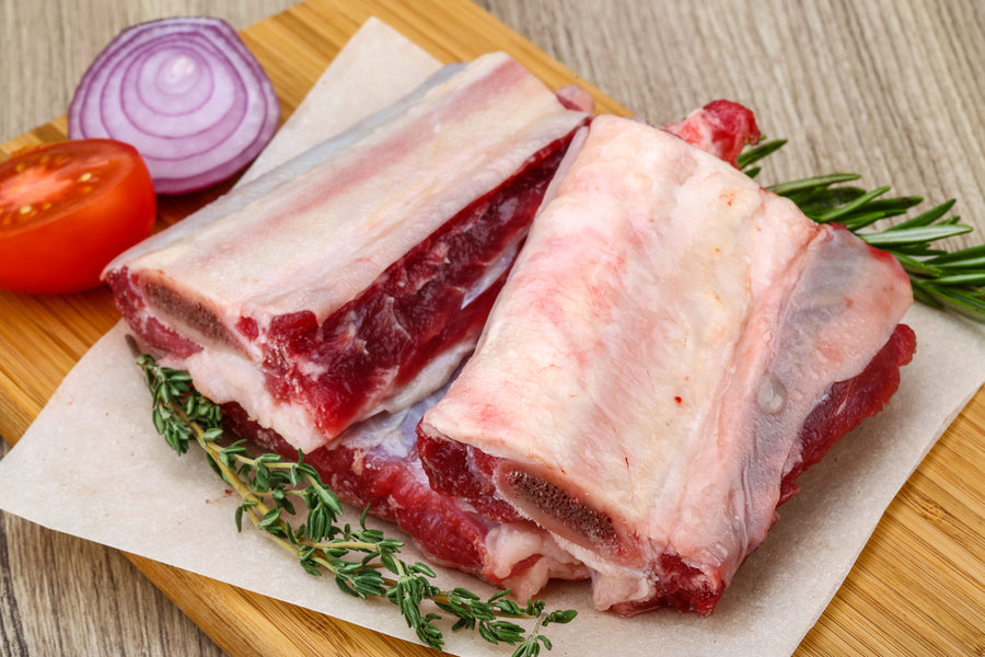 Buy US Certified (USDA) Premium Angus Short Ribs Primal Cut (1 x 3 Ribs ...