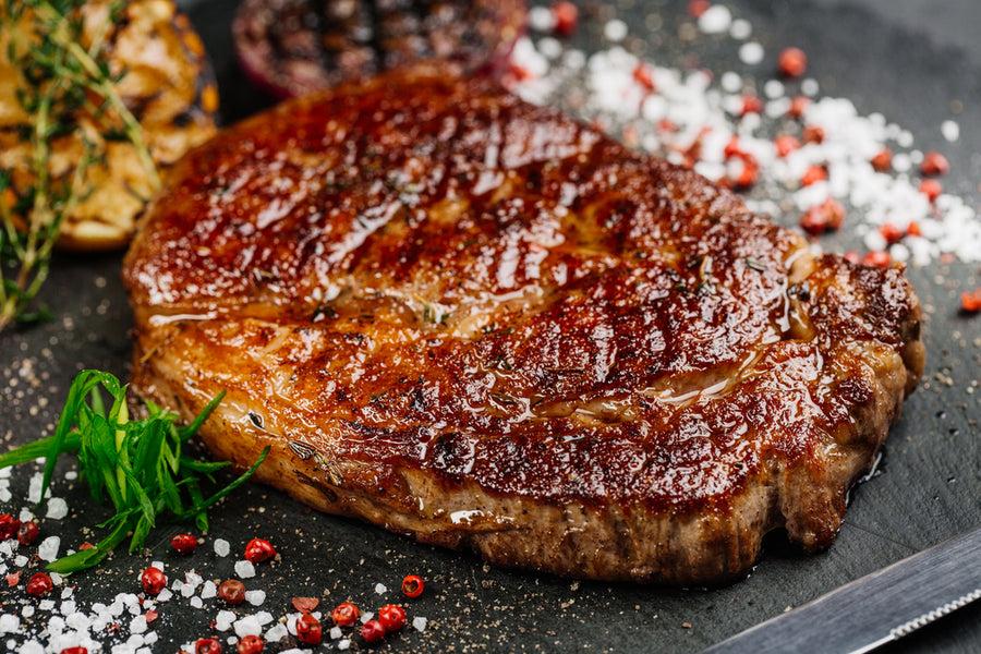 Buy Australian Premium Black Angus Ribeye Steak (Scotch Fillet, Ms 2 ...
