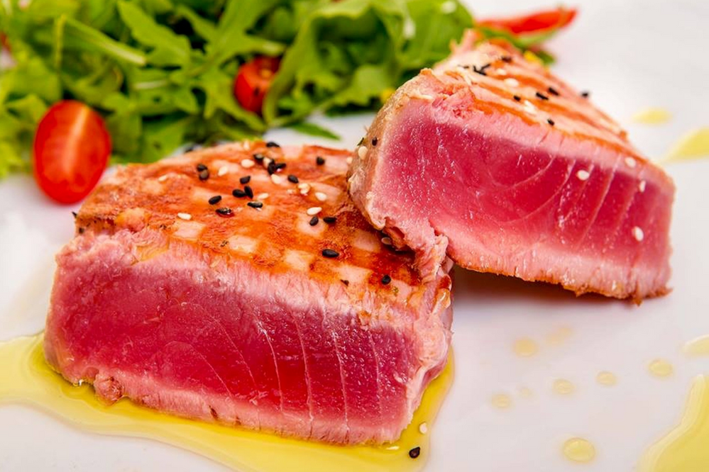 Buy Ocean Catch Australian Yellow Fin Tuna Fish Fillets Boneless ...